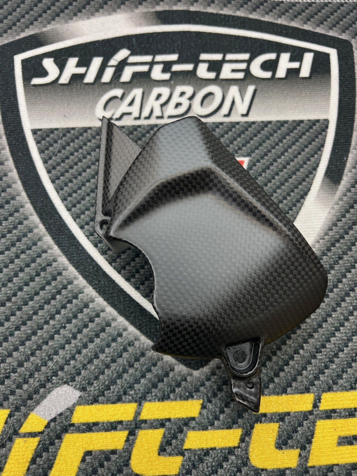 ST2025-V2-2 STC CARBON FIBER SPROCKET COVER PANIGALE V2/S 25'+ SATIN ...