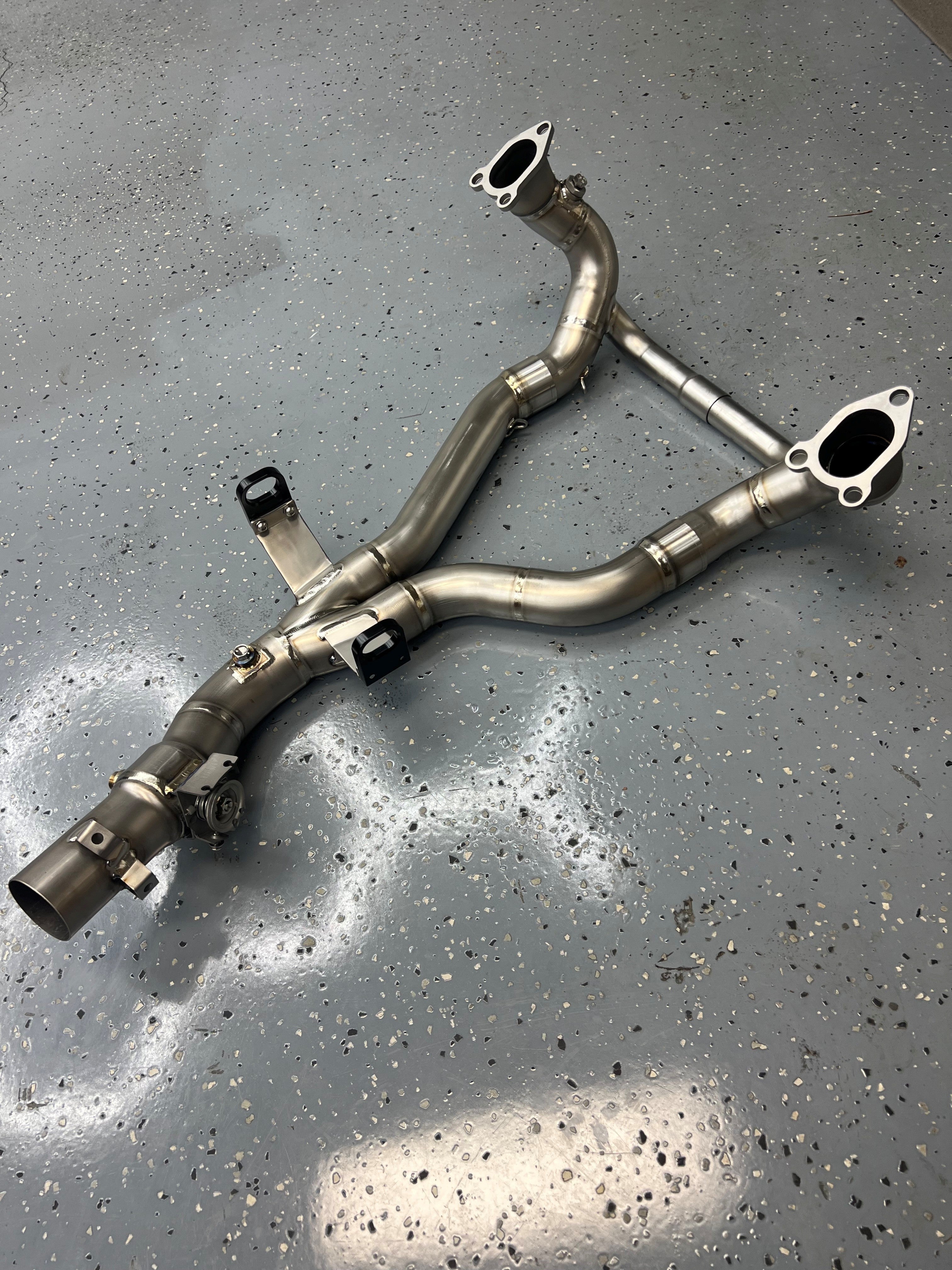 ST4129 SHIFT-TECH BMW R 1300GS CAT-LESS TITANIUM HEADER KIT + Exhaust ...